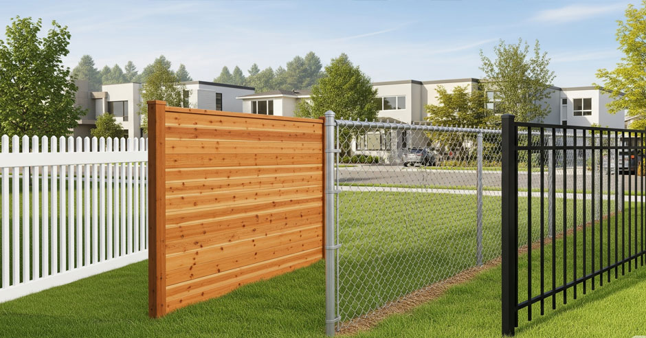 Types of Fences: Wood, Vinyl, Aluminum & More
